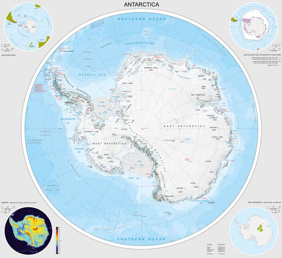 Antarctic Maps – UK Antarctic Heritage Trust